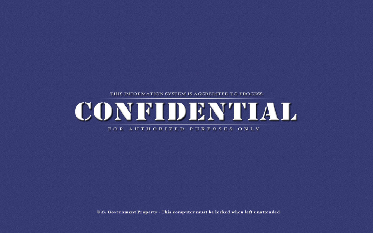 DoD Classification Backgrounds | Dr. Lee V. Mangold, CISSP